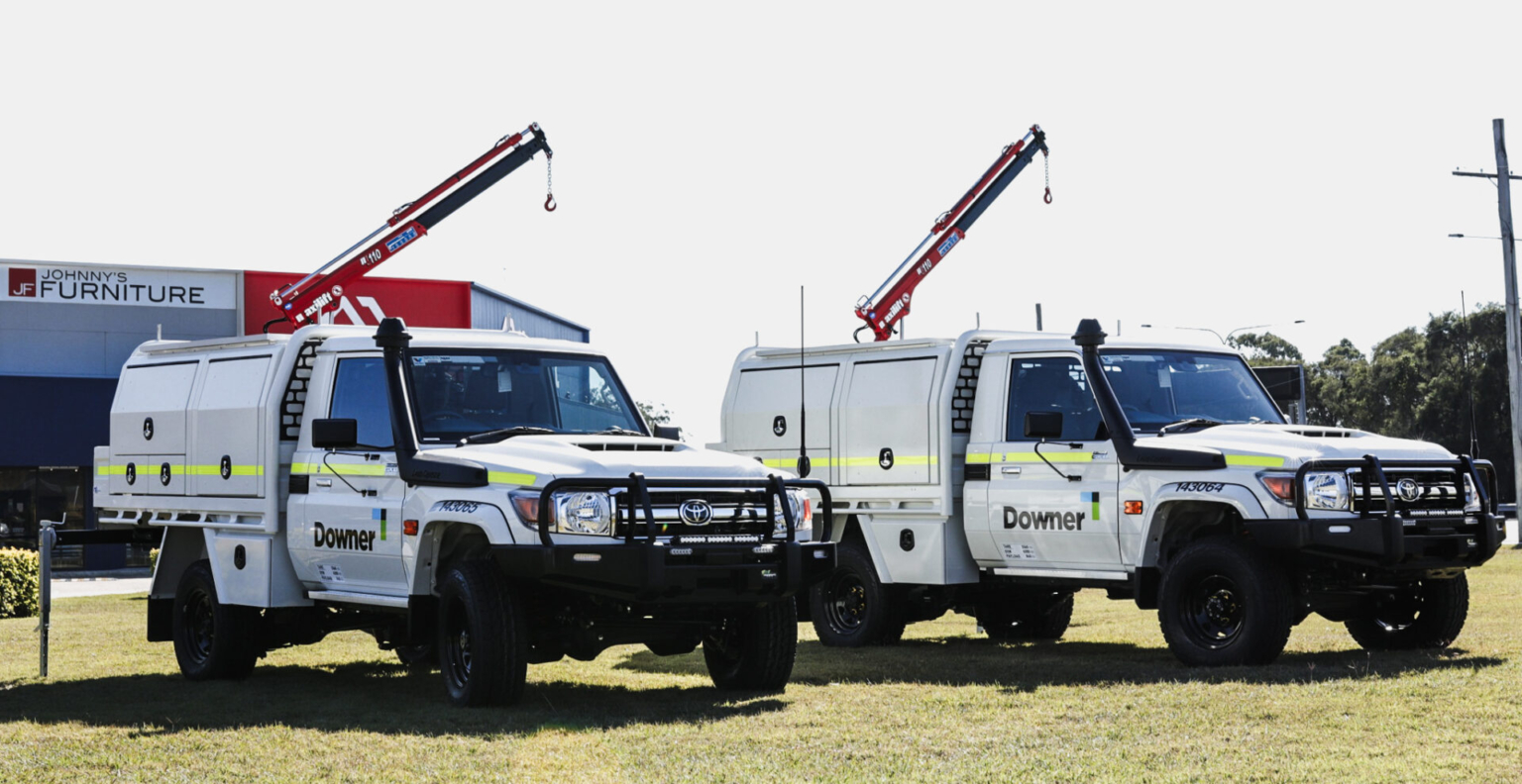 Heavy duty steel tray & vehicle loading crane | RXI Group