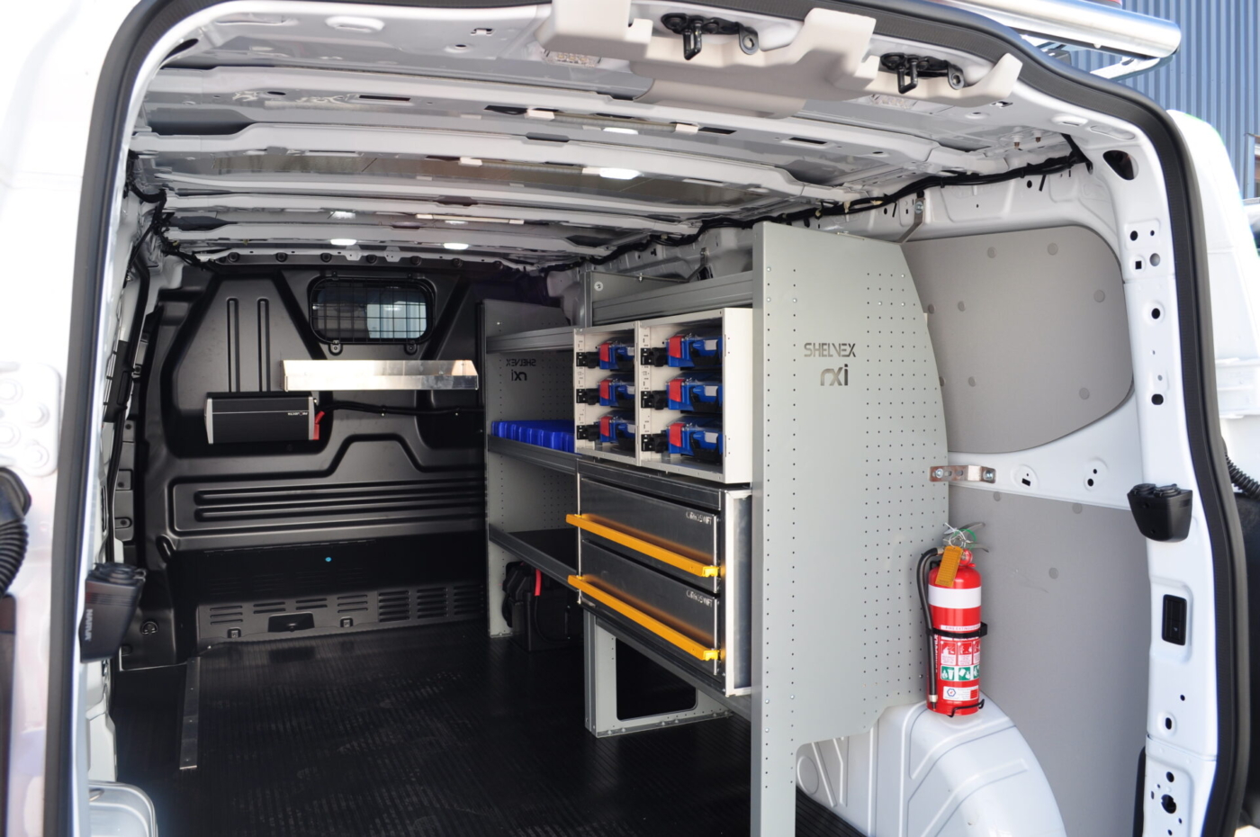 Shelving for Ford Transit fleet | RXI Group