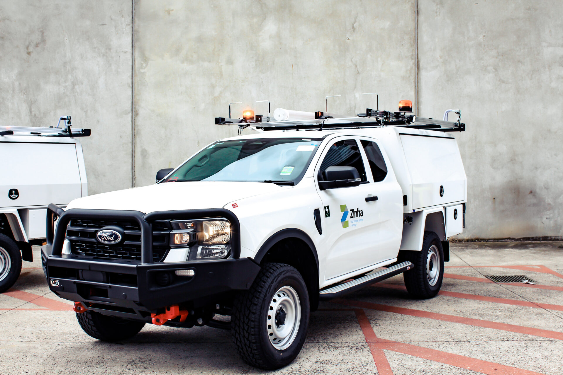 Zinfra – Ford Ranger Extra Cab Fitout | RXI Group